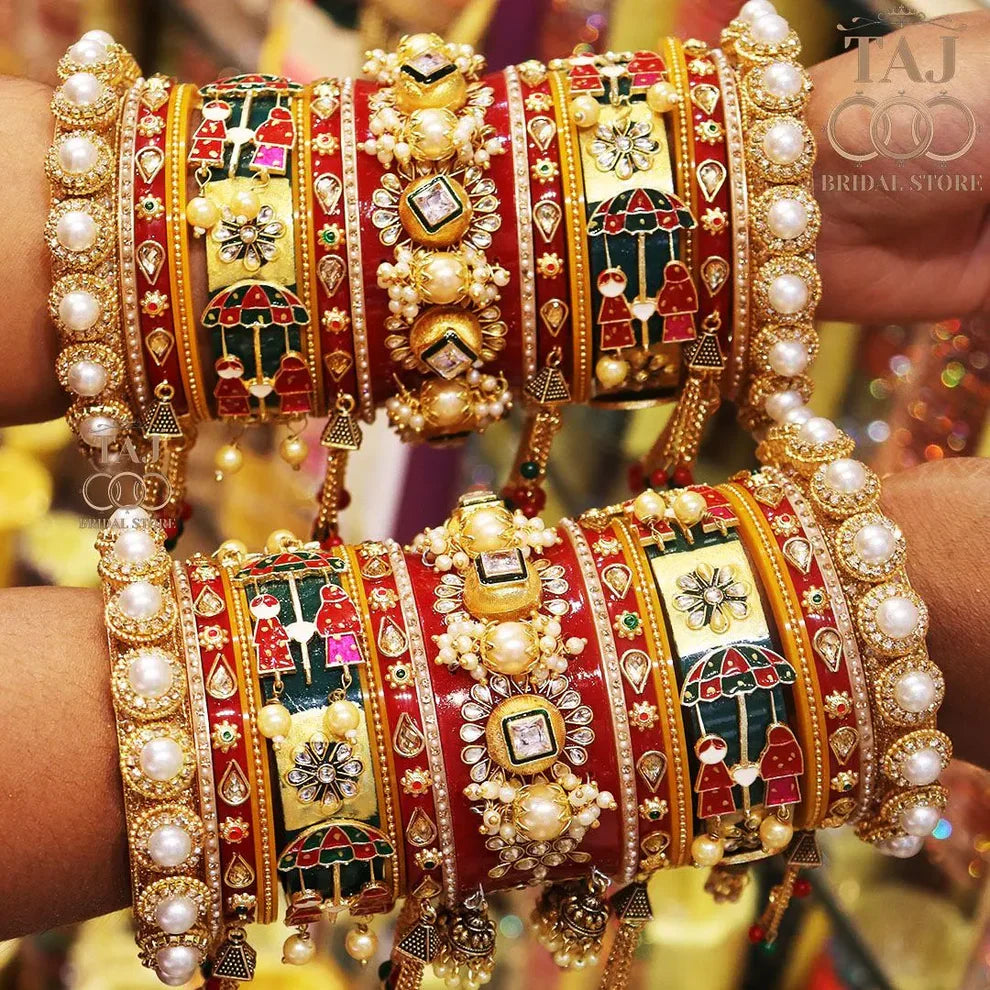 Chuda sets - Bridal Chuda set online – Taj Bridal Store