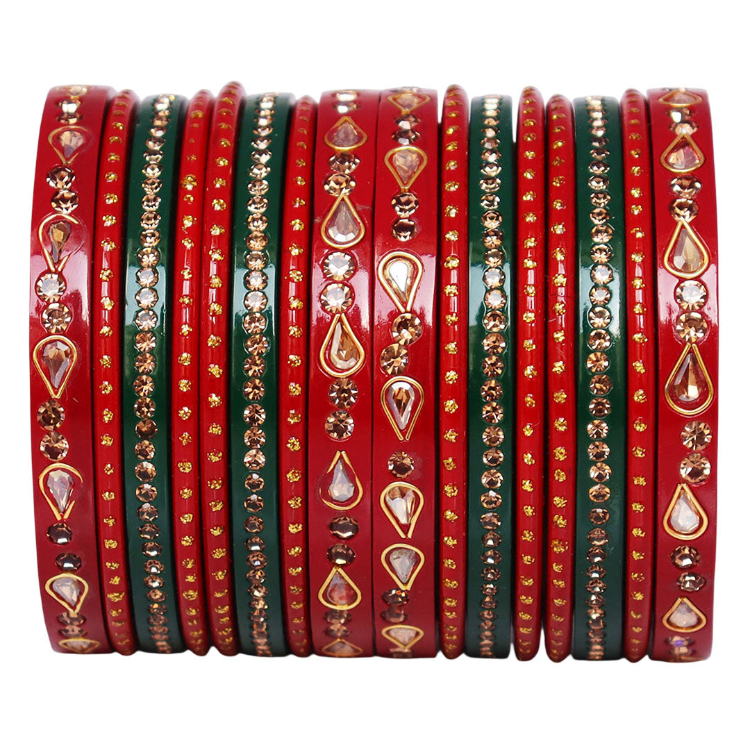 Traditional Handmade Lac Bangles for Diwali Celebrations – Taj Bridal Store